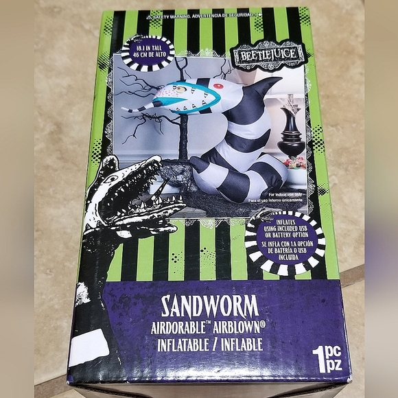 Gemmy | Holiday | Beetlejuice 81 Inch Airdorable Airblown Inflatable ...